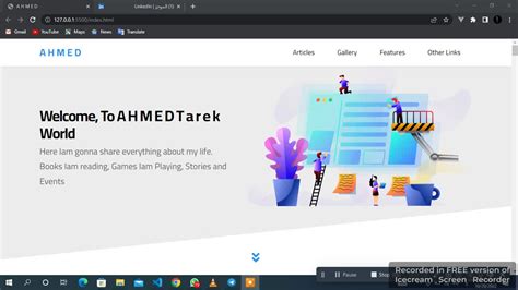 Video Ahmed Tarek On Linkedin Project Javascript Html Css