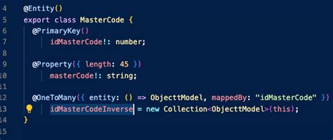 issue with entity generator using the bidirectional relations