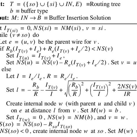 Algorithm 1 Noise Avoidance For Single Sink Trees Download Algorithm 1 Noise Avoidance For Single Sink Trees Download