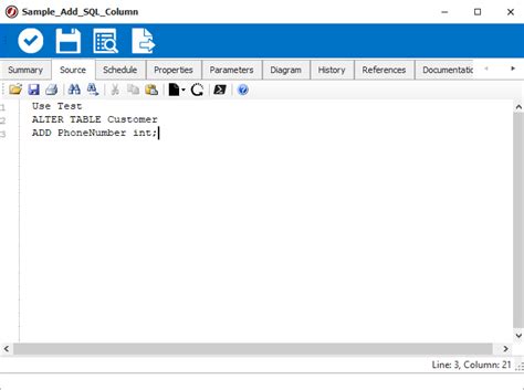 Using Jams To Create And Manage Sql Tables Jams Scheduler