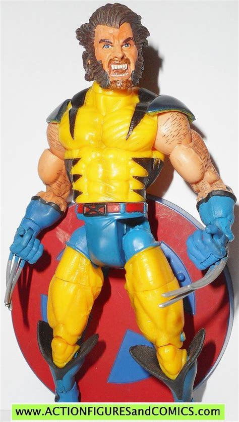 Marvel Legends Wolverine Yellow Suit Unmasked 2004 X Men T Set