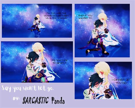 Xiao X Lumine Comic Strip — Say You Wont Let Go Genshin Impact Hoyolab