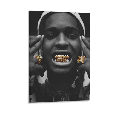 A Ap Rocky Gold Teeth
