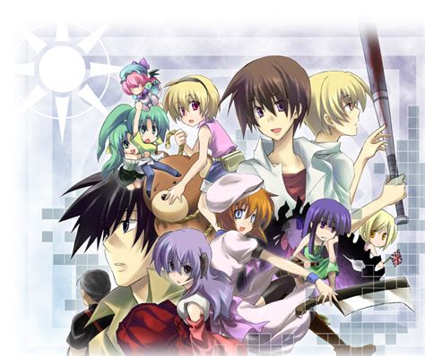 Furude Rika Ryuuguu Rena Houjou Satoko Sonozaki Mion Hanyuu And