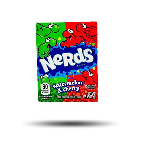 Wonka Nerds Watermelon And Cherry Nice Candy