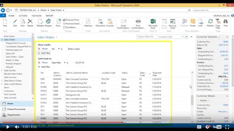 Filter And Tailor List Views In Microsoft Dynamics Nav 2015