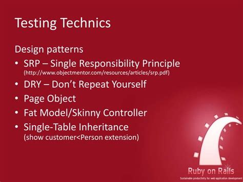 Beginners Overview Of Automated Testing With Rspec Ppt