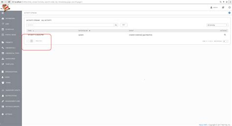 Footer Is Blocking Items From Being Visible Actionable In The Ui Issue Ansible Awx GitHub