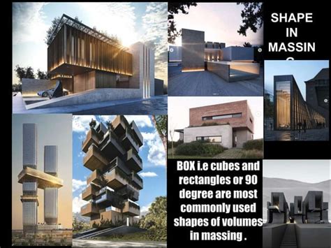 Massing Of Building By Nayandeep Pptx Interior Decorating Home