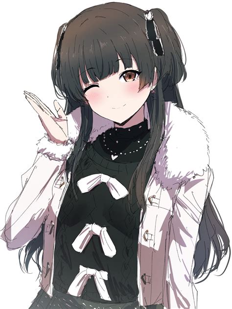 Mayuzumi Fuyuko Idolmaster And 1 More Drawn By Misakinonaka Danbooru