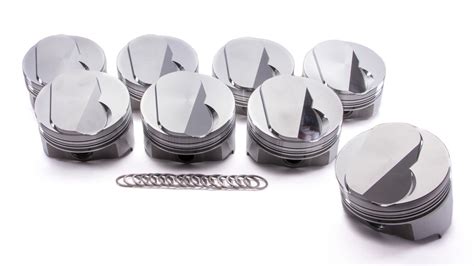 Icon Pistons Bbc Forged Domed Piston Set 4310 Bore 18cc Pn Ic779