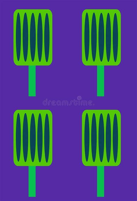 Abstract And Contemporary Digital Art Lollipop Design Stock Illustration Illustration Of