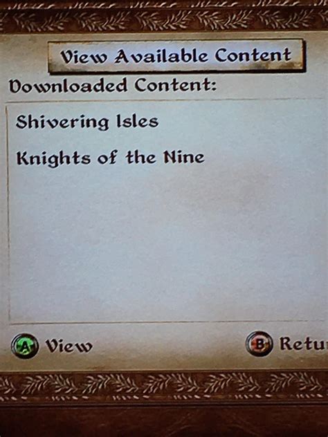 Does This Mean That All The Dlc Are In My Game Now R Oblivion