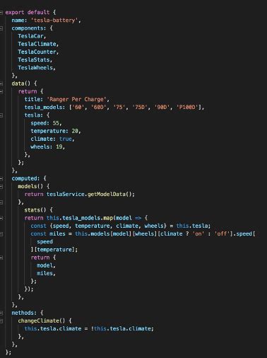 Vuejs Tutorial Build A Tesla Battery Range Calculator In Vue 3