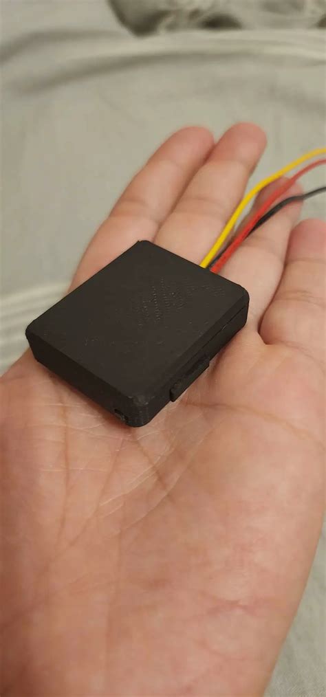 3d Printer Files 3mf File Tiny Esp8266 D1 Mini Case With Button