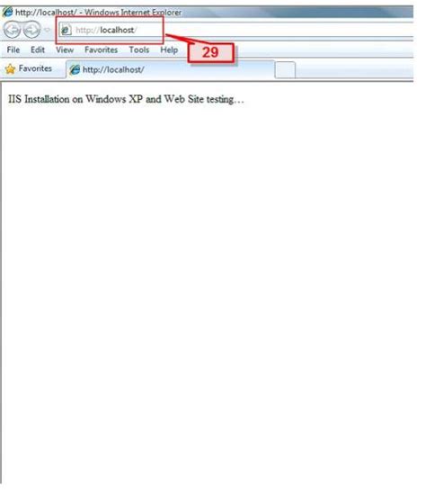 IIS Installation On Windows XP Techyv