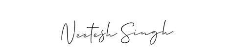 94 Neetesh Singh Name Signature Style Ideas Good Electronic Sign