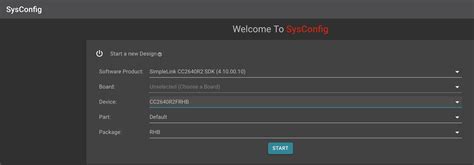 Ccscc2640r2f How To Migrate Cfg File Into Syscfg File Code