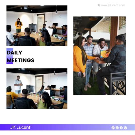 Jk Lucent On Linkedin Jklucent Dailymeeting Workfromoffice