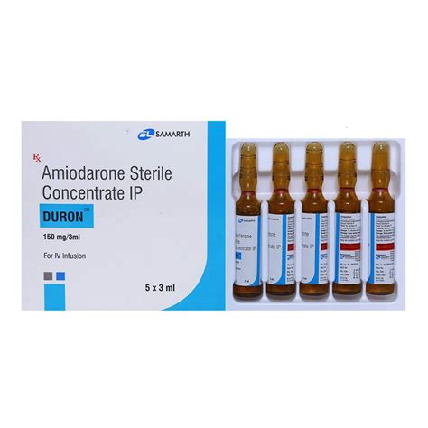 Amiodarone Sterile Iv Infusion 3ml 5