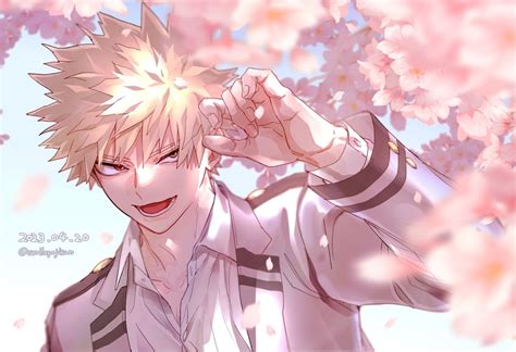 Bakugou Katsuki Boku No Hero Academia Drawn By Scallopojisan Danbooru