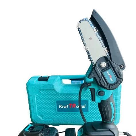 Мини акумулаторна безчеткова резачка Трион на батерии 36v с 2 вериги Mashinaria