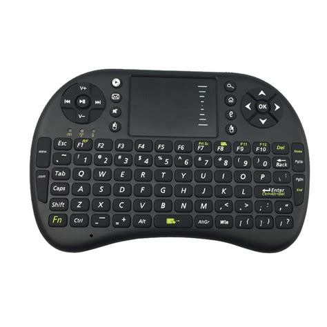 Mini 2 4G Multi Functional Wireless Keyboard For Raspberry Pi Black