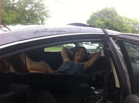 Car Hammock Turns Your Automobile Into A Suspended Camping Lounge
