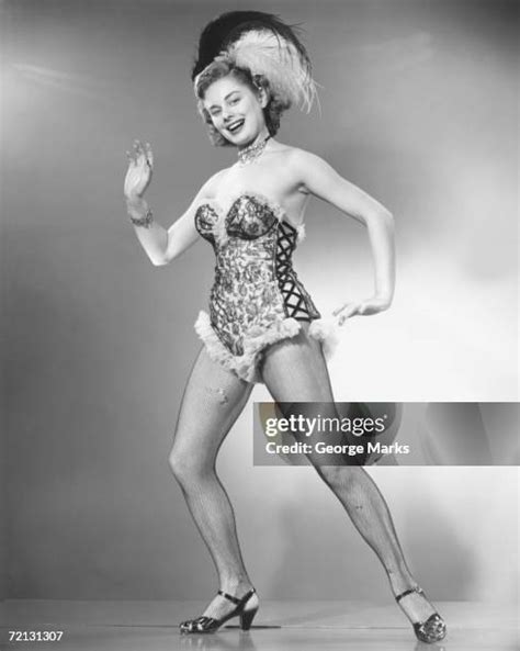 Vintage Burlesque Dancer