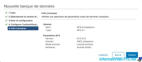 Create A Nfs 41 Datastore On Vmware Vsphere 67 Vmware Tutorials Informatiweb Pro