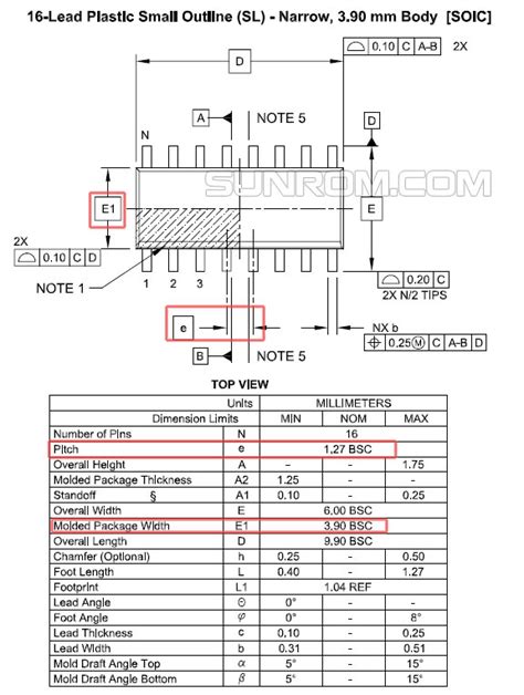 SOIC Mm Body Mm ZIF Socket Sunrom Electronics