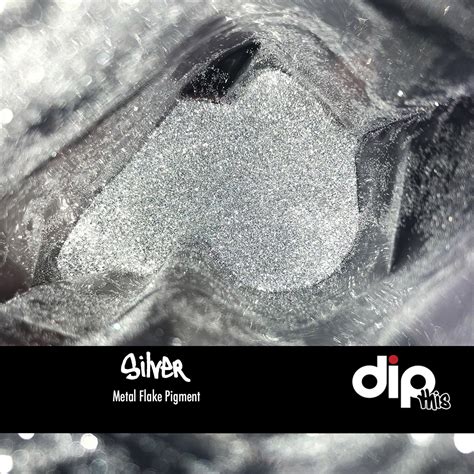 Metal Silver Flake Dip This