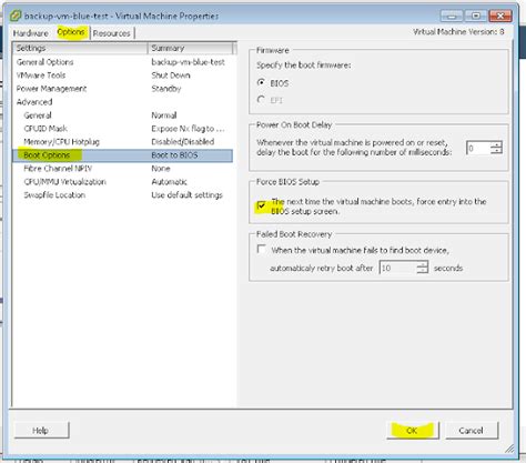 WhiteBoard Coder ESXi 5 Boot Options How To Force The BIOS Boot Option