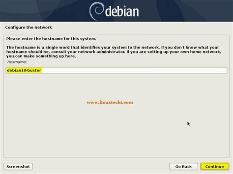 Debian Buster Installation Steps With Screenshots
