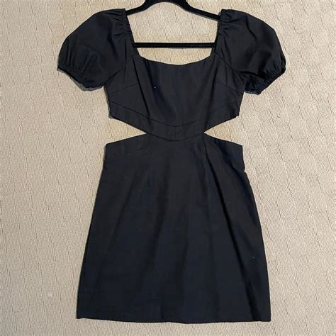 Ruby Sees Black Mini Dress Excellent Condition Worn Depop