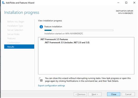 Installation Of Net Framework 2 0