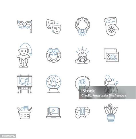 제작 라인 아이콘 모음입니다 용접 제조 가공 성형 절단 조립 벡터 및 선형 일러스트레이션을 디자인합니다 생산 구성 성형 개요 표지판 세트 강철에 대한 스톡 벡터 아트 및