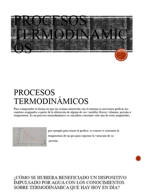 Procesos Termodinamicos Descargar Gratis Pdf Termodinámica Gases