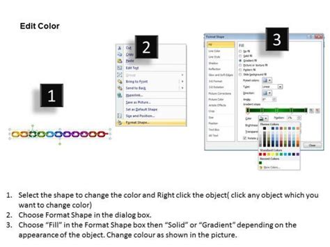 Powerpoint Theme Cycle Chart Chains Flowchart Ppt Process