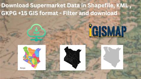 Download Supermarket Data In Shapefile Kml Mid 15 Gis Formats Using Gis Data By Mapog