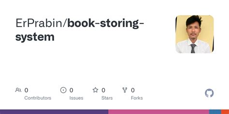 Github Erprabinbook Storing System