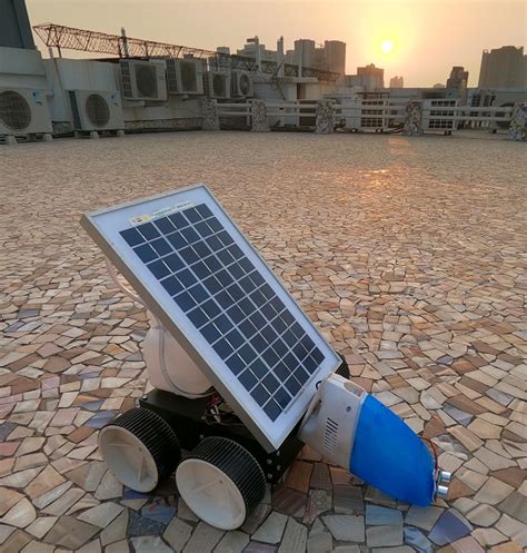 Solar Vacuum Cleaner And Floor Cleaner Robot Nevon Projects
