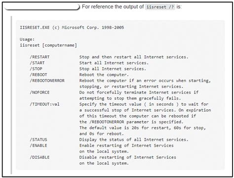 Different Ways To Restart Iis