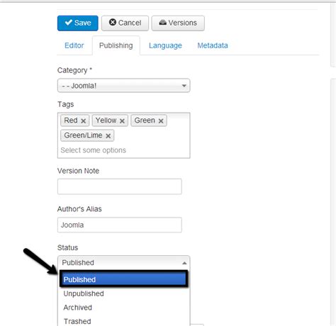 How To Publish Articles Joomla Tutorial FastComet