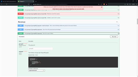 how can i make a group payout using noblox and javascript scripting