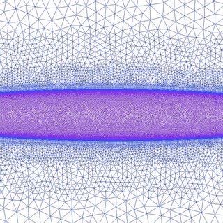 Structured Grid Employed In The Reference Non Blocked Simulations Download Scientific Diagram