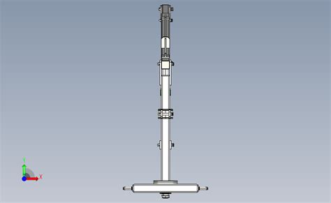 液压悬臂起重机 Step 模型图纸下载 懒石网