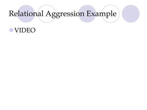 Ppt Relational Aggression Powerpoint Presentation Free Download Id