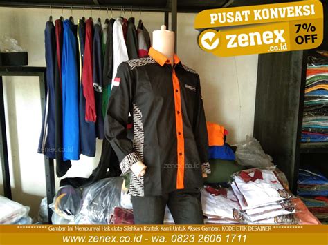 Desain Pdh Online Zenex Konveksi