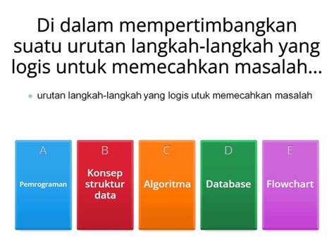 Pre Test Algoritma Dan Pemrograman 1 Quiz